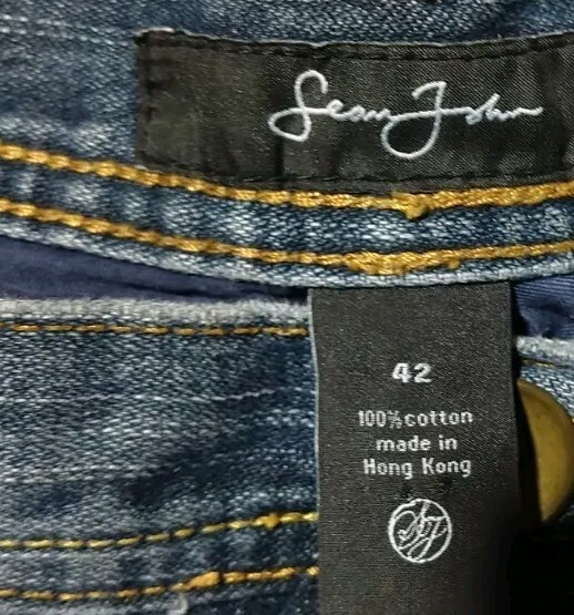 Sean Jean VTG Relaxed Fit Straight Leg Dark Wash Denim Jeans Men's Size ...