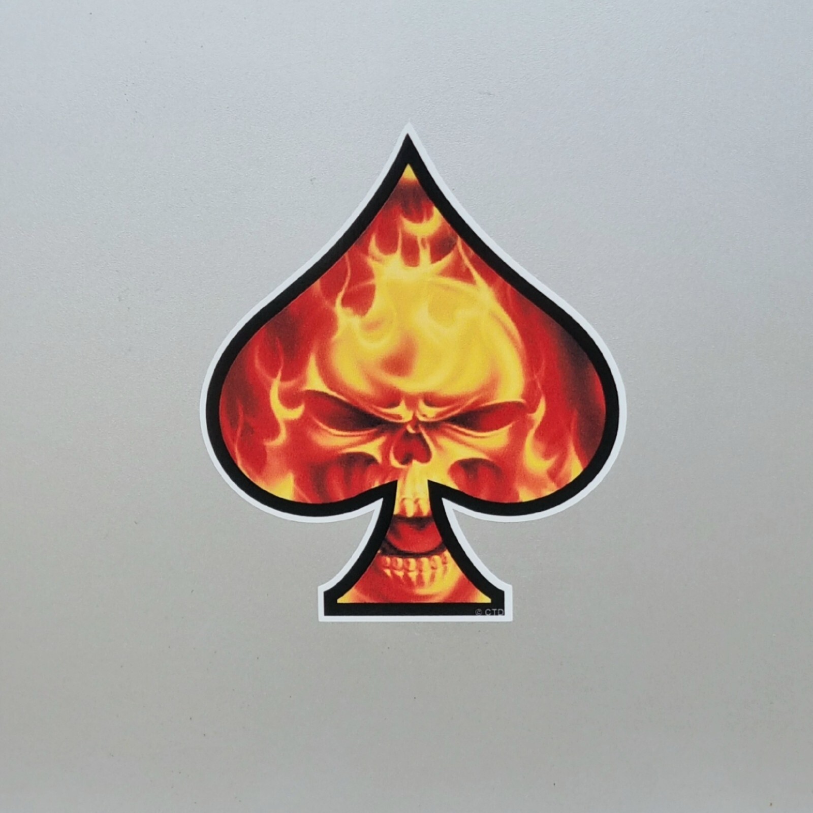 Ace Of Spades On Fire