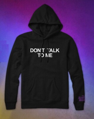 THE MASKED SINGER NATIONAL TOUR Don`t Talk to Me Hoodie OFFICIAL ...