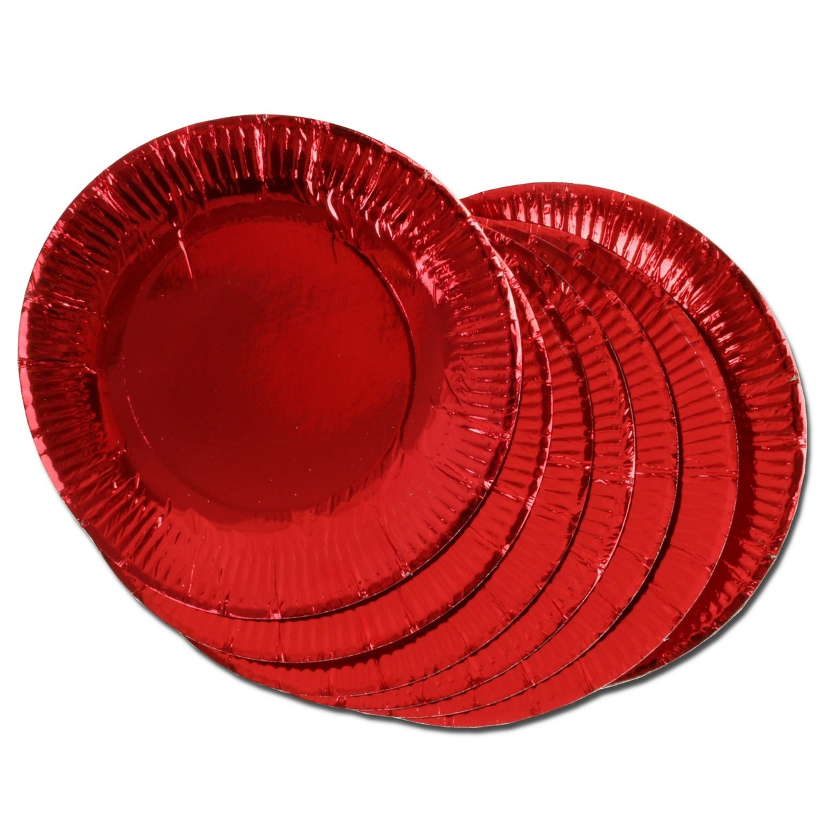 Red Paper Plates