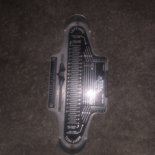Vintage The Brannock Device Junior Model Foot Measuring Tool Stride ...