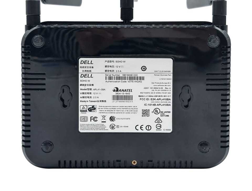 SonicWALL Dell SOHO W APL41-0BA Firewall Wireless Network Security ...
