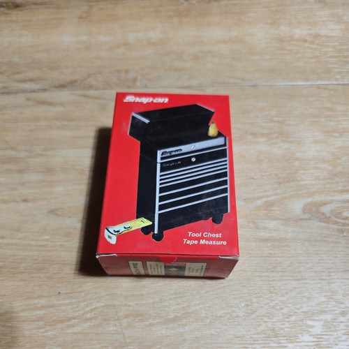 Snap-on Tool Chest Shaped Miniature Black 10 Ft. Tape Measure w/ Pencil ...