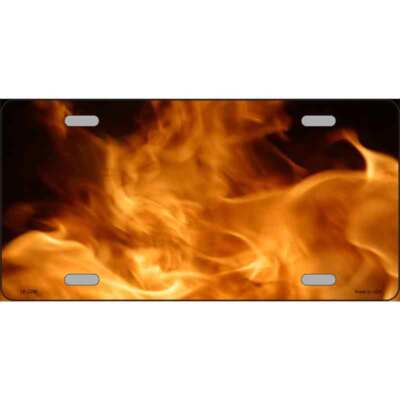 True Flame Metal Novelty License Plate Tag LP-2266 | eBay