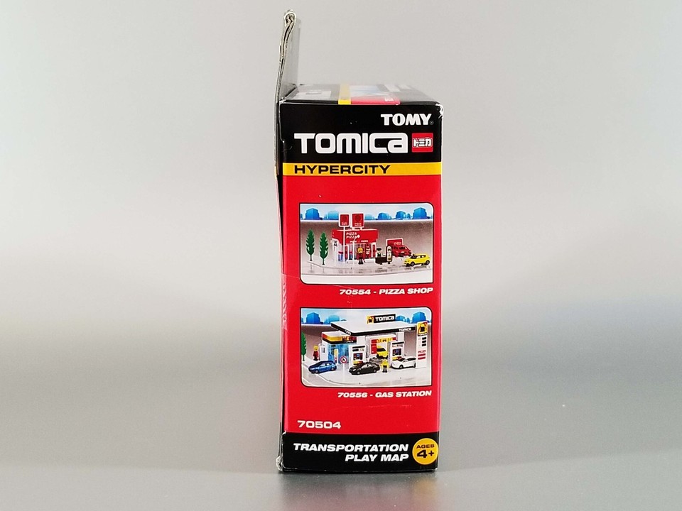 TOMY Tomica Hypercity 70504 w/ Map + Toyota Probox & Mitsubishi Fuso ...