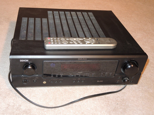 Denon DRA-397 AV Surround Sound Multi Zone Stereo Receiver with Remote ...