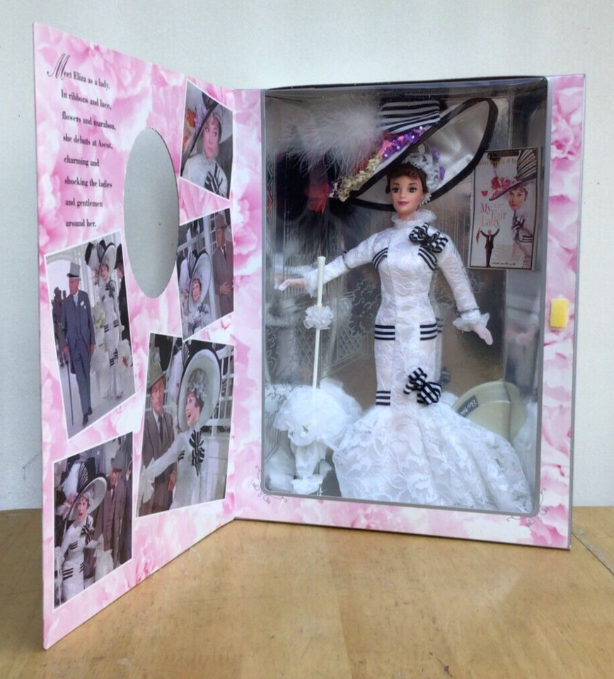 1995 MY FAIR LADY BARBIE Eliza Doolittle in ASCOT DAY AT RACES MIB | eBay