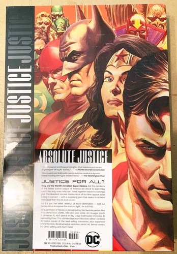 ABSOLUTE JUSTICE Boxed HC 2024, Alex Ross, Doug Braithwaite MINT! | eBay