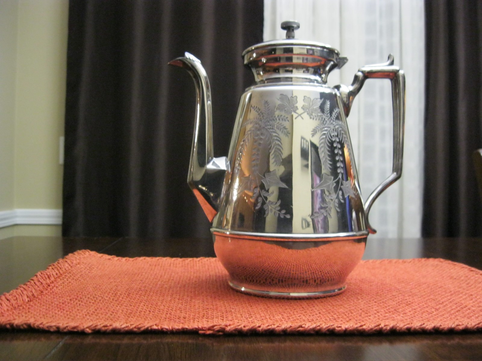 Vintage Meriden Brita Company 1800 Silverplate Coffee or Tea Pot | eBay