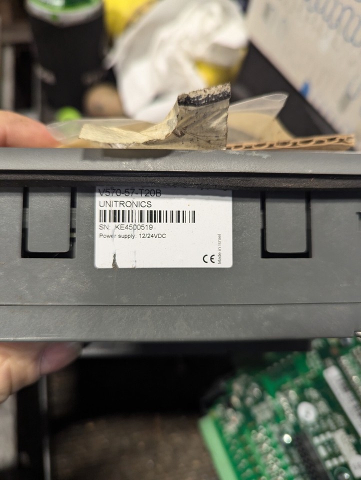 UNITRONICS PLC + HMI ALL IN ONE V570 - 57 -T20B | eBay