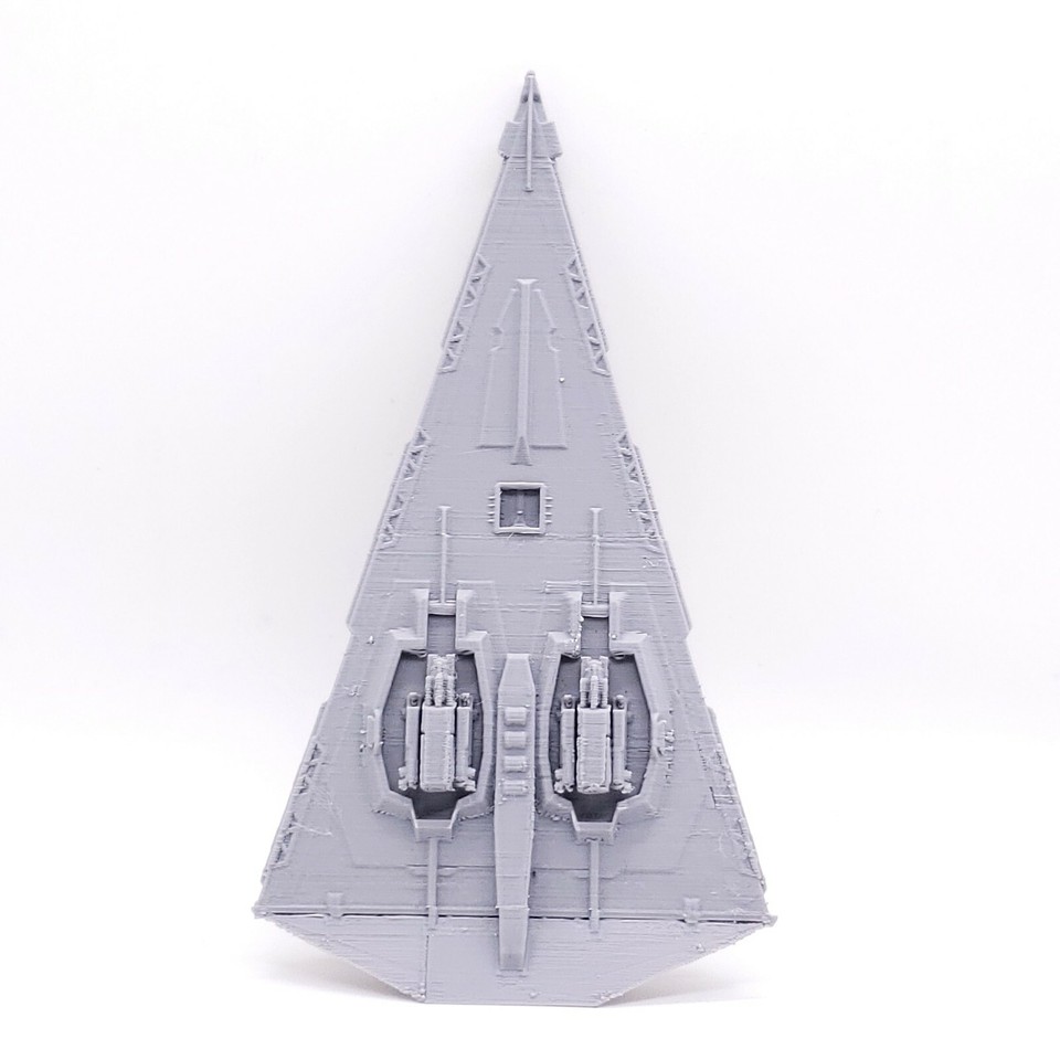 First Order Dreadnought - 1", 3", 6" or 12" Model Kit - Star Fleet Ship ...