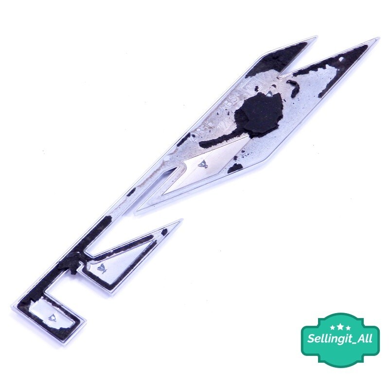 14-18 Chevy GMC Z71 Front Fender Emblem Badge Nameplate Chrome & Black ...