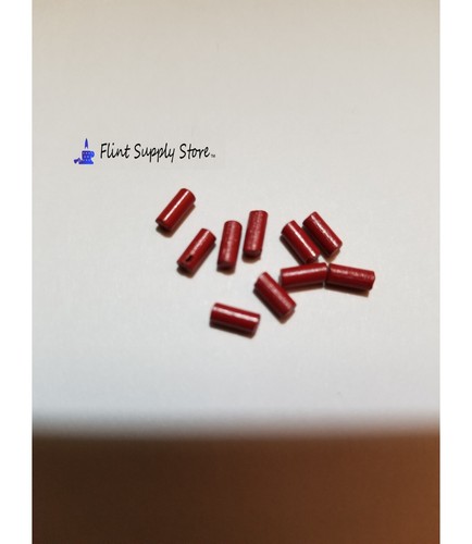 10 Red Lighter Flints for Fluid/ Gas Lighters Replacement Flint USA ...