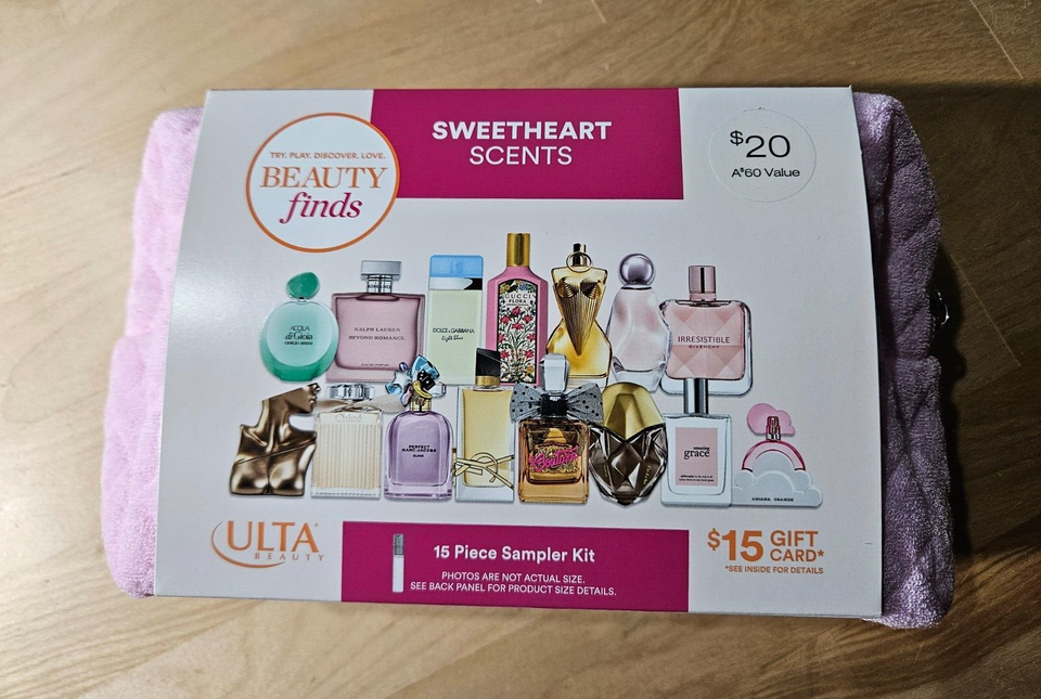 Ulta Beauty Sweetheart Scents 15 Piece Sampler Kit Gift Set Brand New # ...