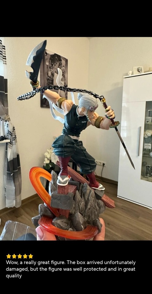 Demon Slayer Uzui Tengen Battle Collectible Anime Toy Statue Figure ...