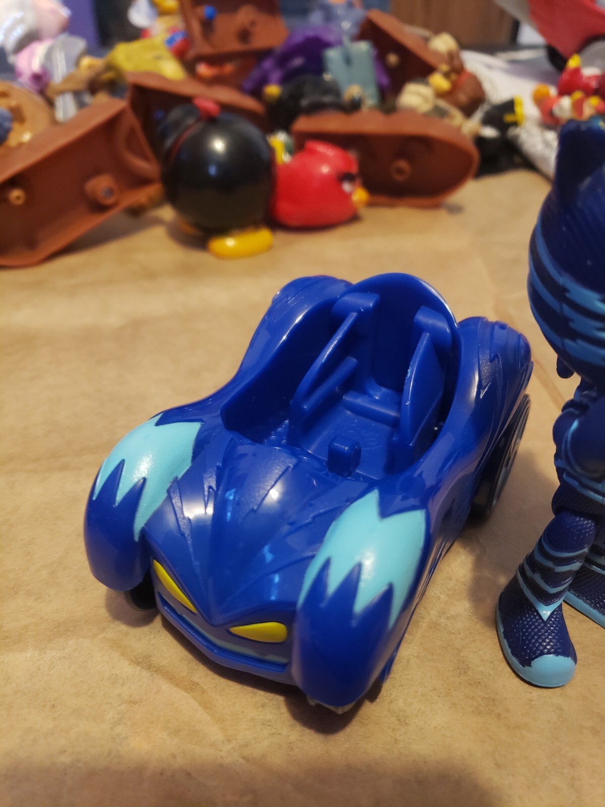 Catboy in Cat Car (Detachable) PJ Masks Frog Box eOne Just Play Loose 2 ...