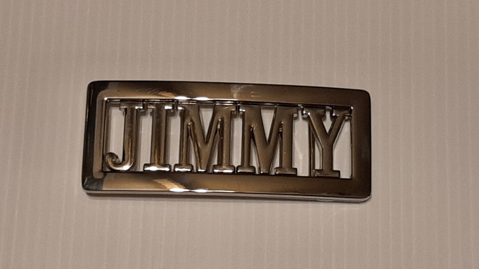 JIMMY Custom Personalized Name Belt Buckle -Put your name or word on ...