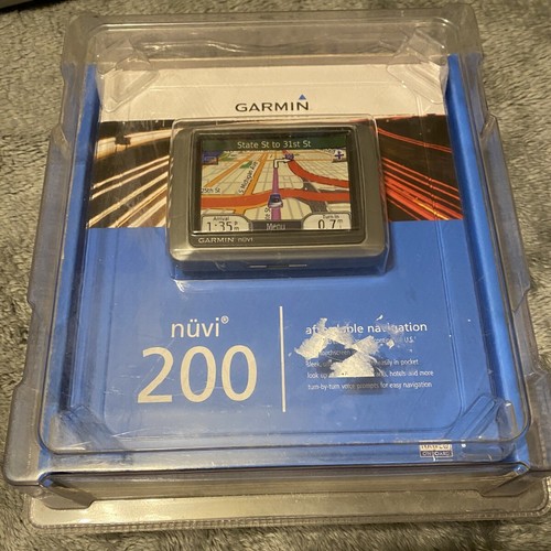 Garmin Nuvi 200 GPS City Navigation - New Blister Package | eBay