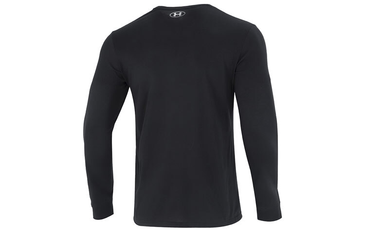 Under armour Simple Letter Print Sport Casual Round Neck Long Sleeve T ...
