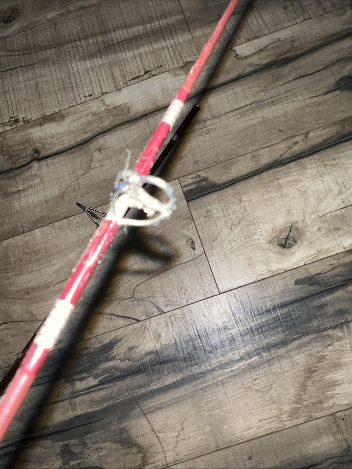 VNTG GARCIA Conolon 657 Surf Spinning Rod 8’ Fiberglass 2-Piece Fishing ...