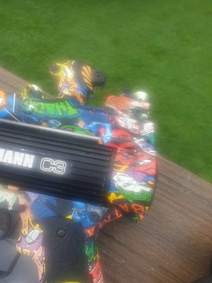 Rare Tippmann C3 BATMAN CUSTOM DIPPING WITH REMOTE LINE,T2W Pump Stock ...