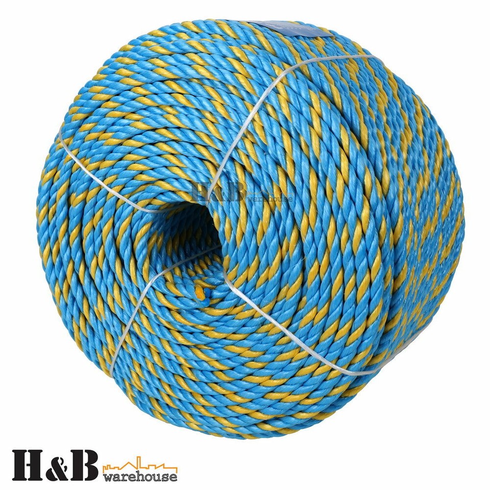 6mm x 200M Telstra Rope Parramatta Rope Coils Breaking Strength 595 KG ...