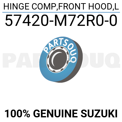 57420M72R00 Genuine Suzuki HINGE COMP,FRONT HOOD,L 57420-M72R0-0 | eBay