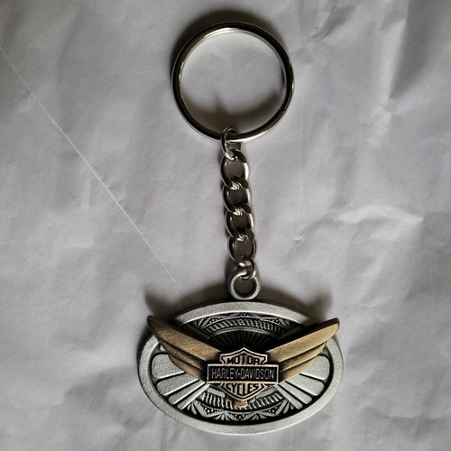 Vintage Original GENUINE NOS Harley Davidson Motorcycle Keychain FREE ...