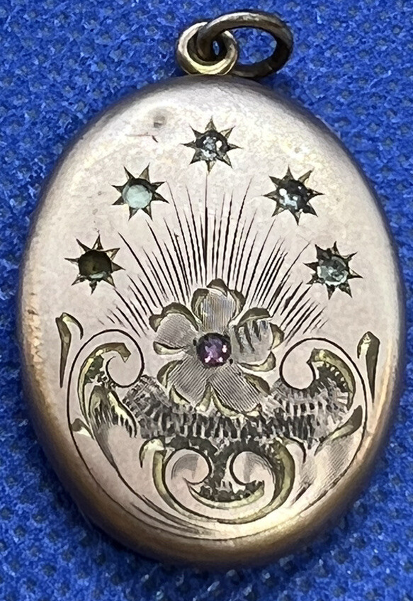 Vintage Antique RBM Atrice 1874 Victorian G.F. Floral… - Gem