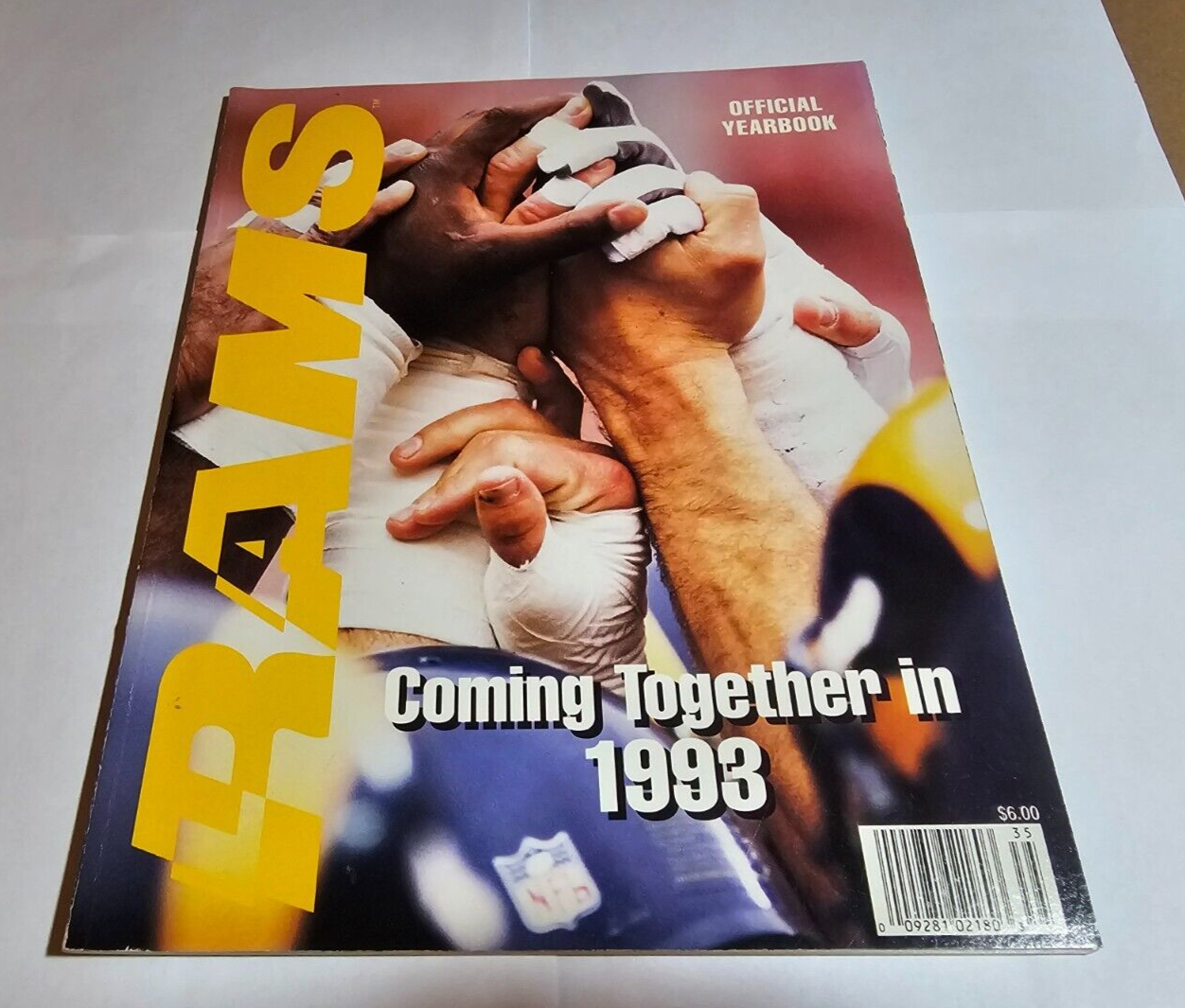 1993 LOS ANGELES RAMS L.A. YEARBOOK NFL FOOTBALL | eBay