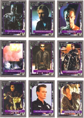 1991 TERMINATOR 2 JUDGEMENT DAY COMPLETE BASIC TRADING CARD SET | eBay