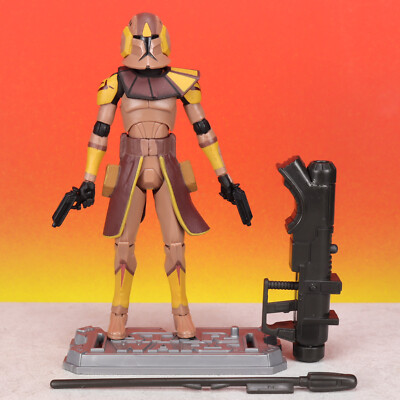 Star Wars Clone Wars COMMANDER JET 3.75" Action Figure CW38 Hasbro 2011 ...