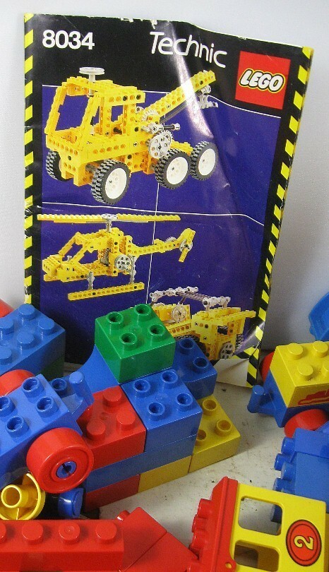 Large Lot Vintage Large Lego Blocks Train | eBay