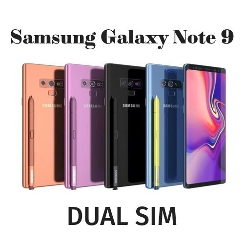 NEW Samsung Galaxy Note 9,DUAL SIM, 128GB, Unlocked Smartphone, (BLACK ...