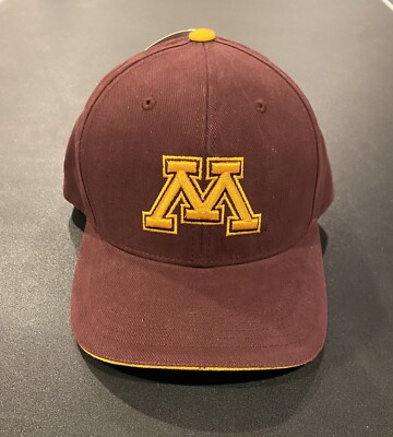 New! Minnesota Golden Gophers Cap Hat - Captivating Headgear - Maroon ...