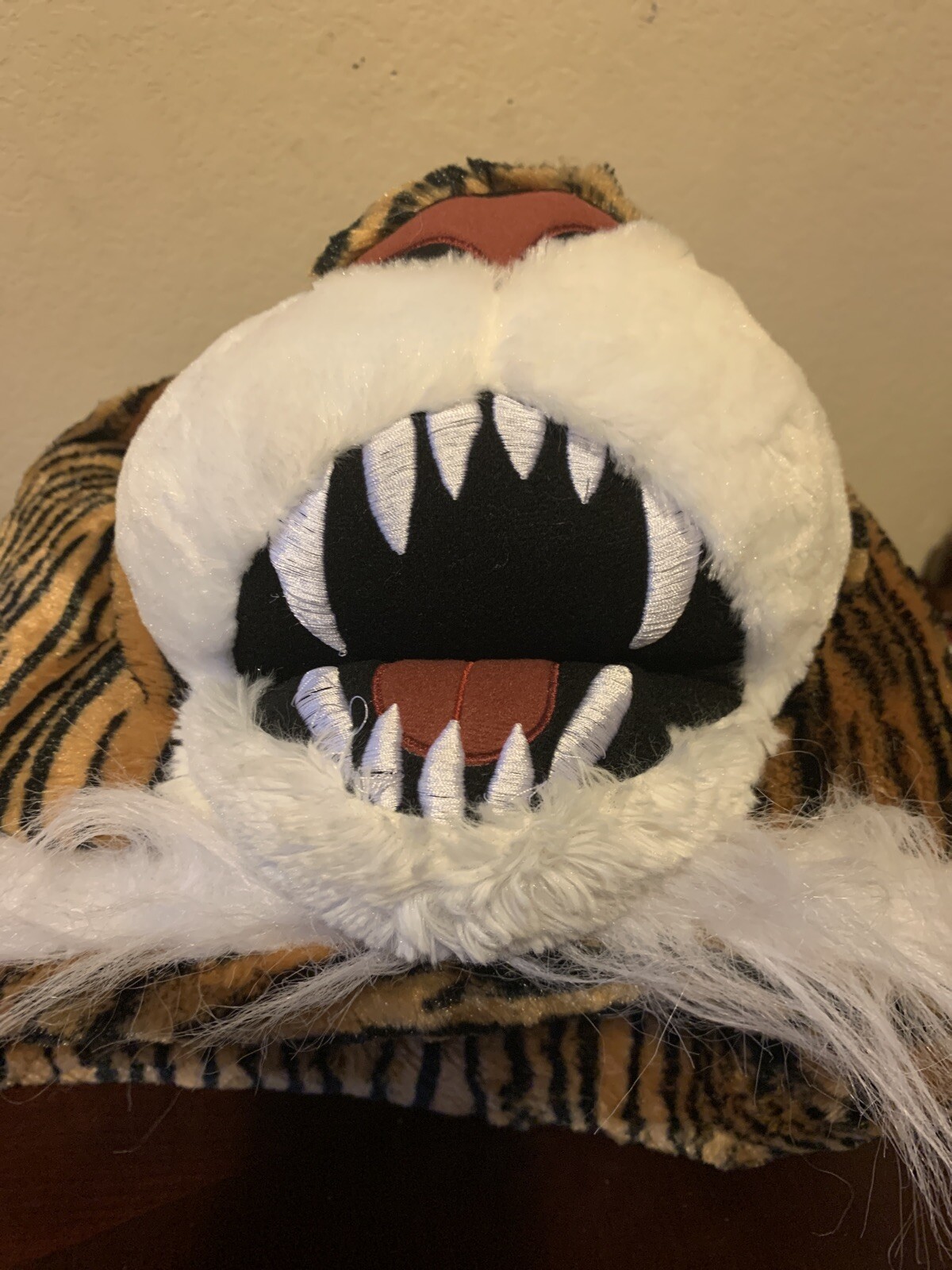 Dan Dee Collector Tiger Head Mascot Furry Mask Adult … - Gem