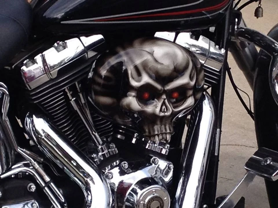 Custom Skull Choppers