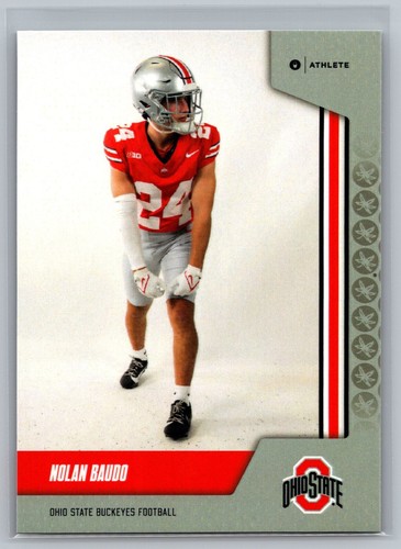 Nolan Baudo 2023 ONIT Ohio State Buckeyes #79 Football Card RC Rookie ...