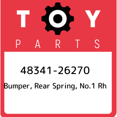 48341-26270 Toyota Bumper, rear spring, no.1 rh 4834126270, New Genuine ...