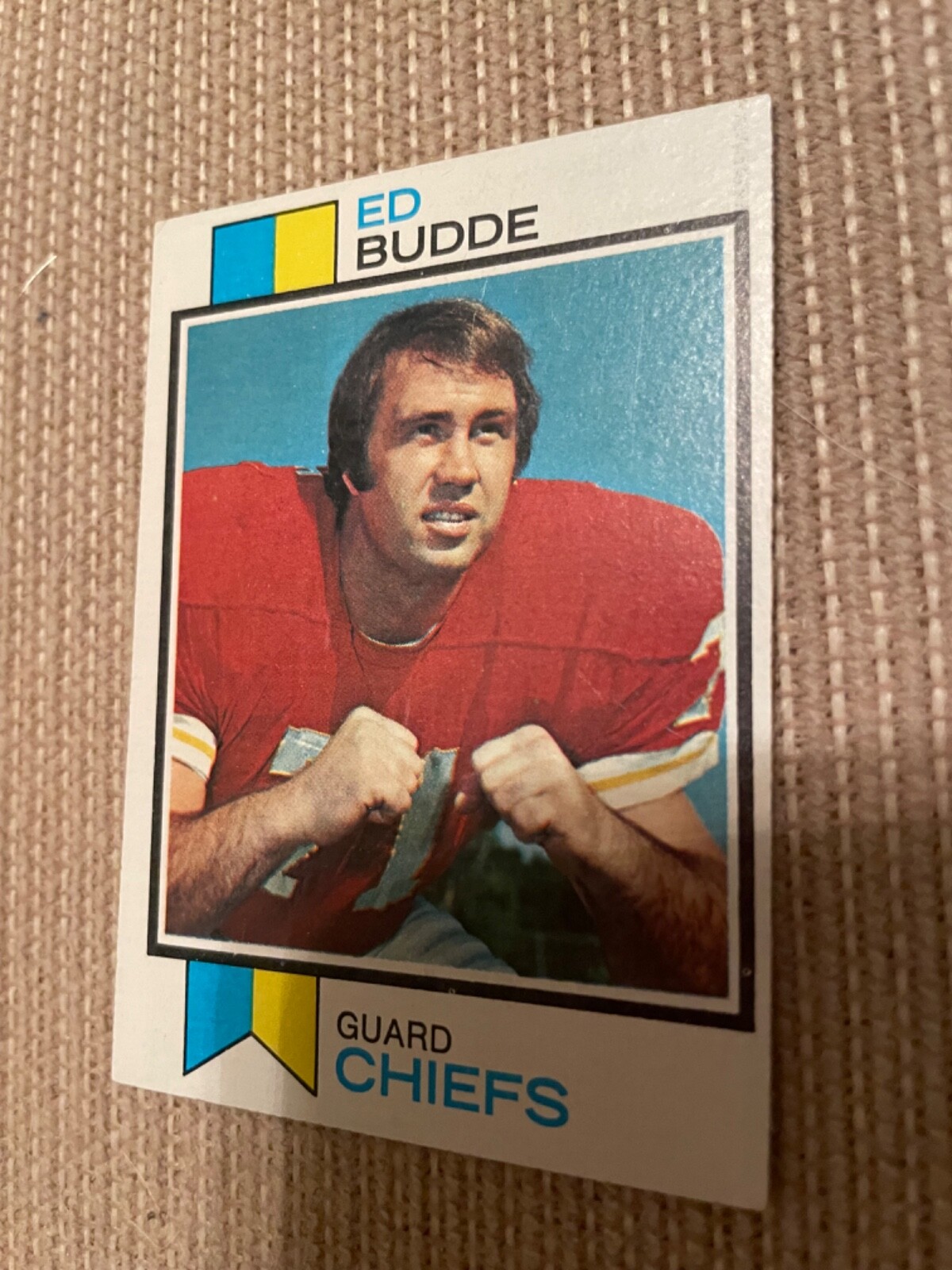 1973 TOPPS ED BUDDE KANSAS CITY CHIEFS #462 | eBay