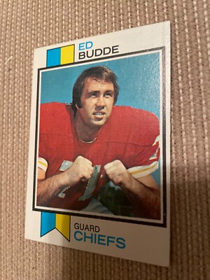 1973 TOPPS ED BUDDE KANSAS CITY CHIEFS #462 | eBay