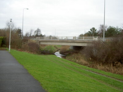 Photo 6x4 Road Bridge over the Fender. Bidston Hill The bridge carries ...