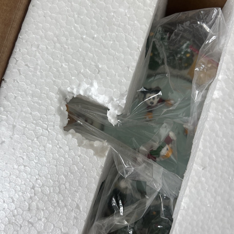 St Nicholas Square Christmas Village Disney Mickey & Friends Ice ...