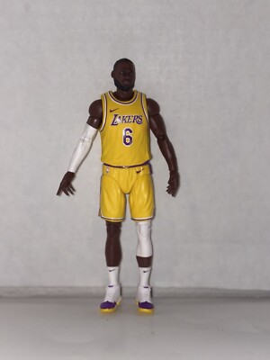 Hasbro Starting Lineup NBA Series 1 LeBron James LA Lakers 6-Inch ...