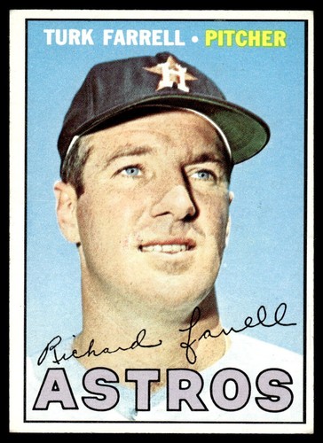 1967 Topps Turk Farrell Houston Astros #190 Y | eBay