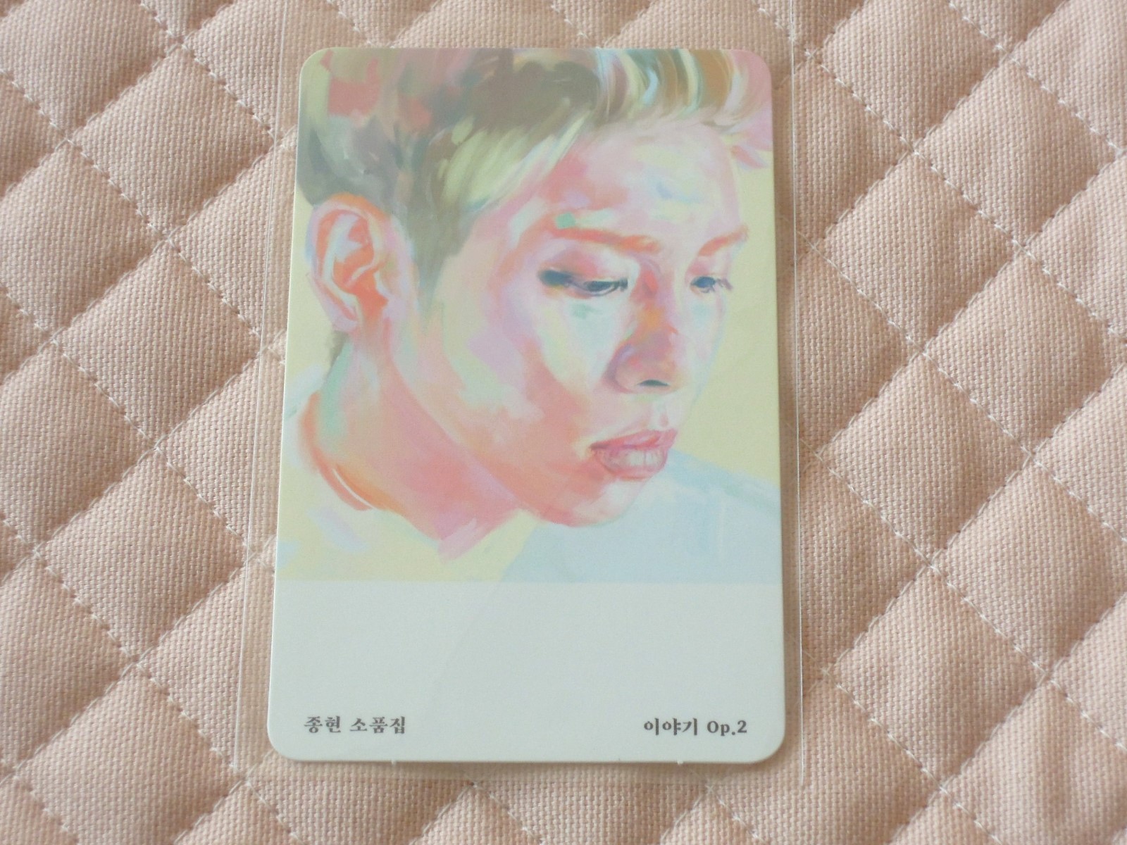SHINee Jonghyun The Collection : Story Op.2 Photocard Lonely *READ ...