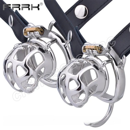 Harness Chastity Band Belt Metal Cage Male Chastity Device Pleasure ...