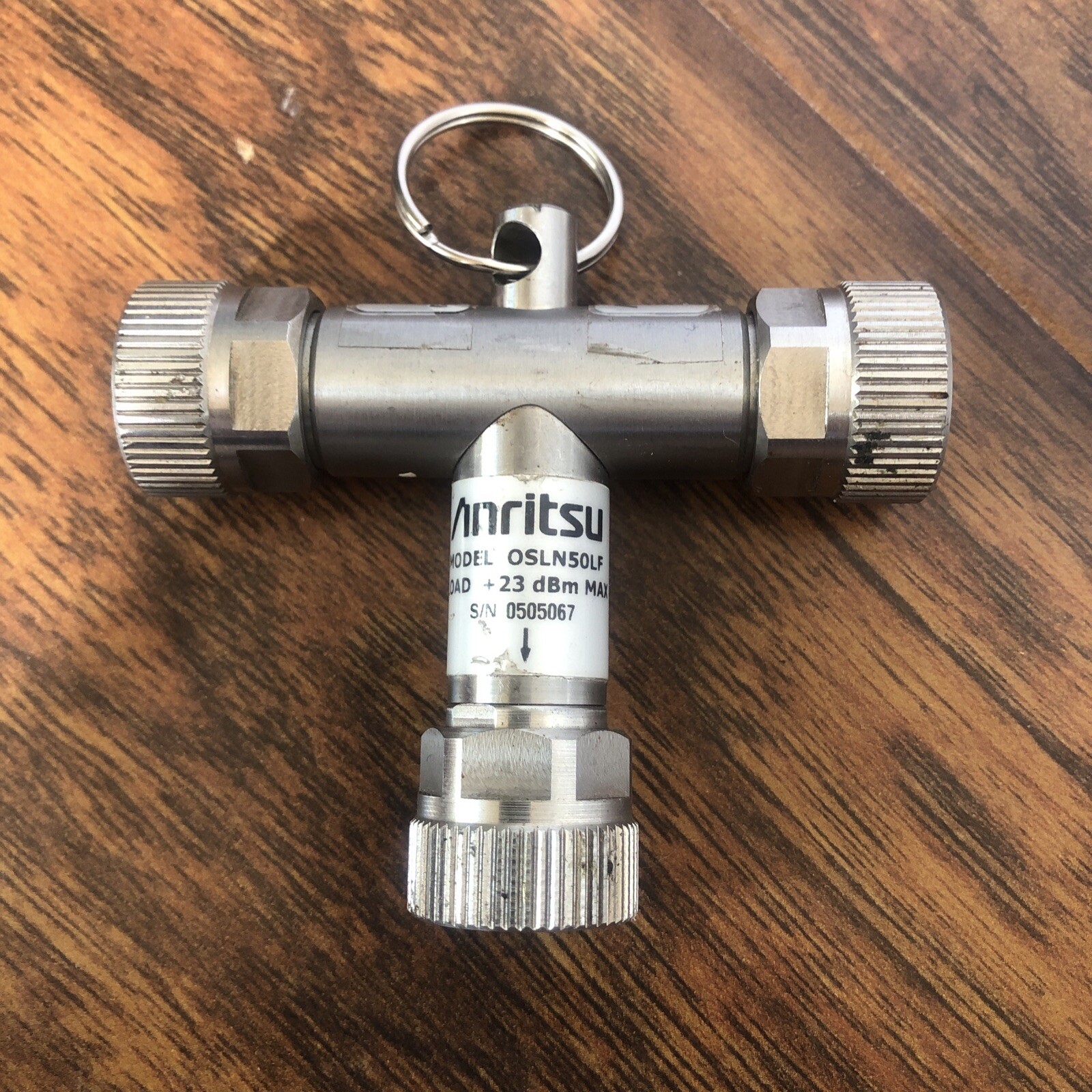 Anritsu OSLN50LF Type N (M) Connectors Open/ Short/ Load Calibration ...