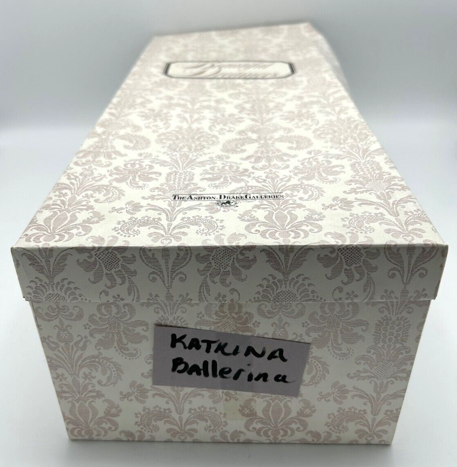 Vtg 90s Ashton Drake Katrina Beautiful Dreamers Porcelain Doll Ballerina 19" NEW | eBay