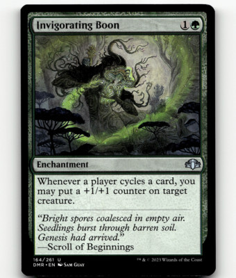 MTG Invigorating Boon Regular Dominaria Remastered Uncommon | eBay